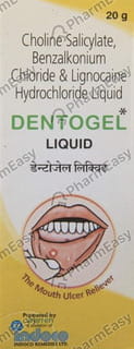 Dentogel Mixed Fruit Flavour Bottle Of 20gm Liquid: Uses, Side Effects ...