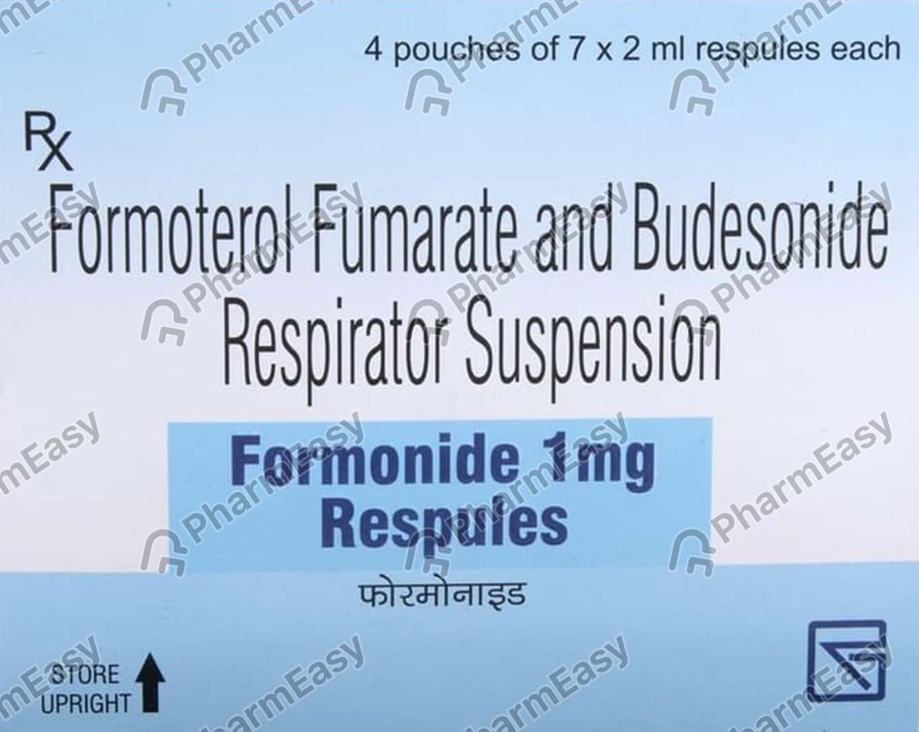 Formonide 1mg 2ml Packet Of 7 Respules: Uses, Side Effects, Price ...