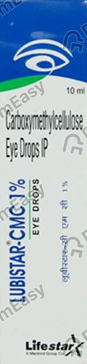 Lubistar Cmc 1 % Eye Drop (10): Uses, Side Effects, Price & Dosage ...