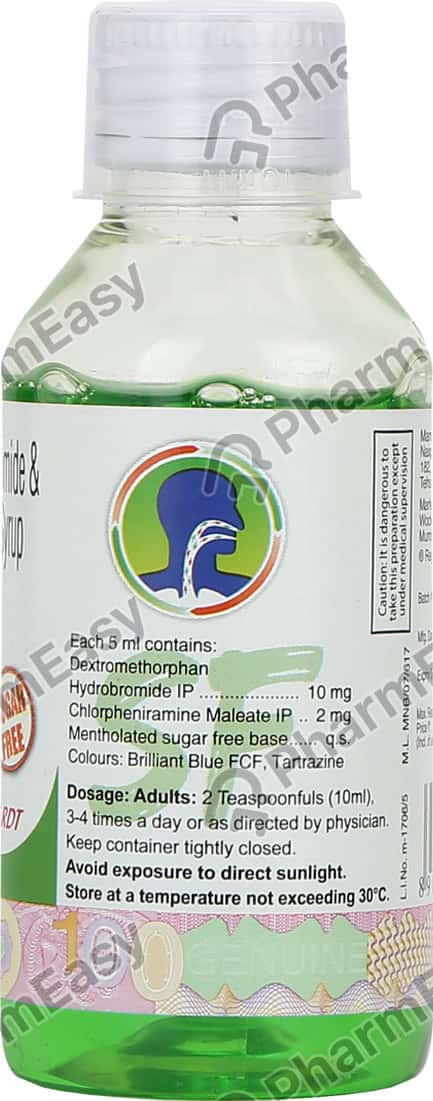 Zedex Sf Bottle Of 100ml Syrup: Uses, Side Effects, Price, Dosage ...