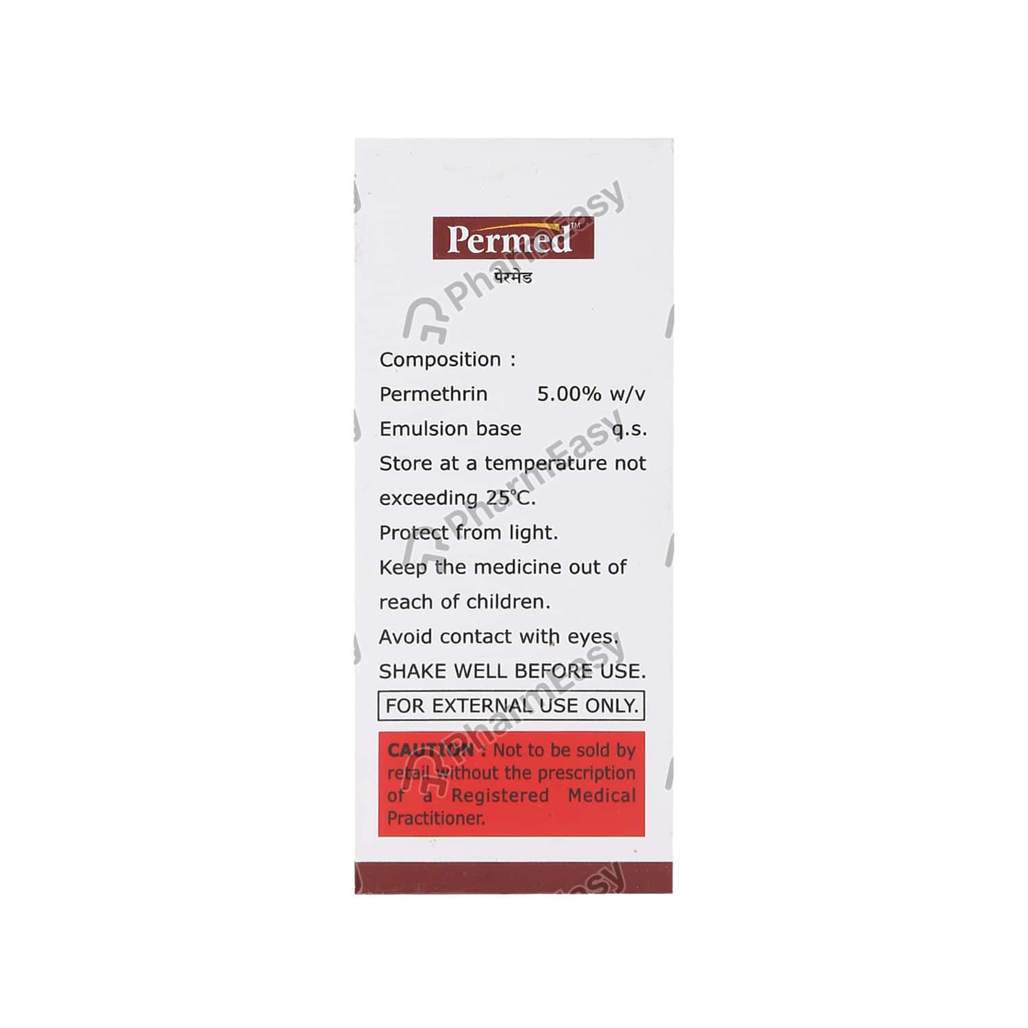 Buy Permed 5 % Lotion (60) Online at Flat 18% OFF* | PharmEasy