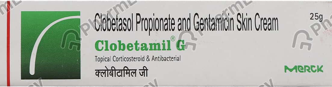 Clobetamil G Tube Of 25gm Cream: Uses, Side Effects, Price & Dosage ...
