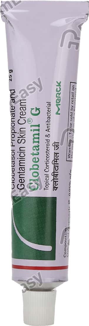 Clobetamil G Tube Of 25gm Cream: Uses, Side Effects, Price & Dosage ...
