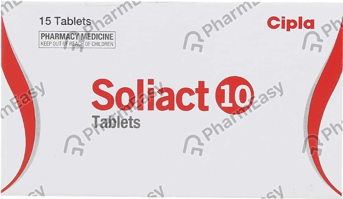 Soliact 10 MG Tablet (15): Uses, Side Effects, Price & Dosage | PharmEasy