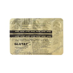 Glutat Tablet (10) - Uses, Side Effects, Dosage, Composition & Price ...