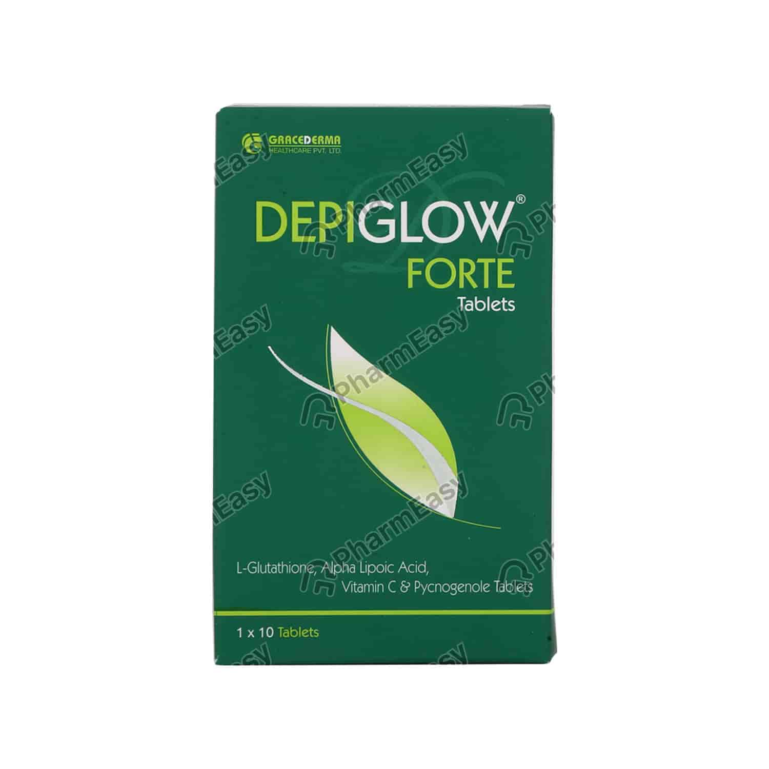 Buy Depiglow Forte Strip Of 10 Tablets Online at Flat 18% OFF* | PharmEasy