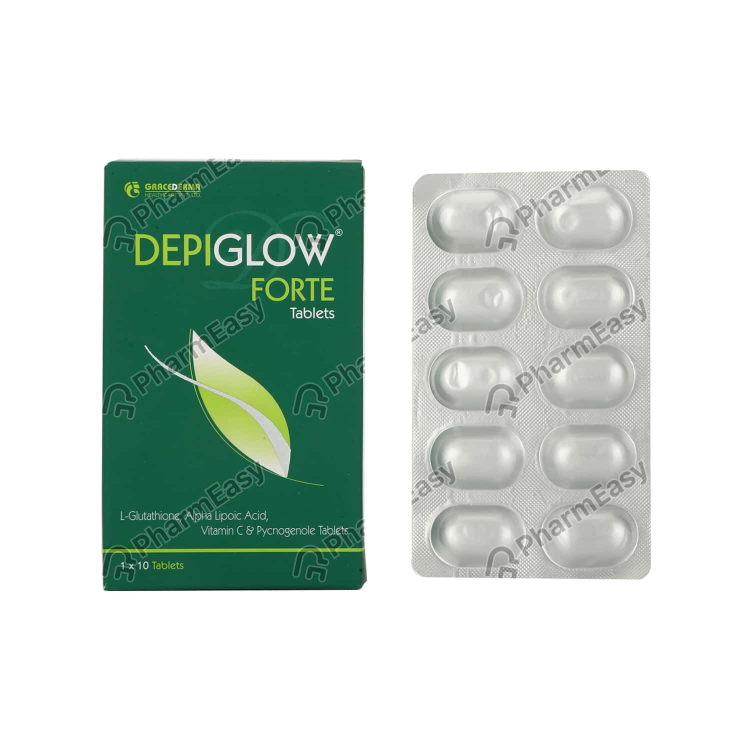 Buy Depiglow Forte Strip Of 10 Tablets Online at Flat 18% OFF* | PharmEasy