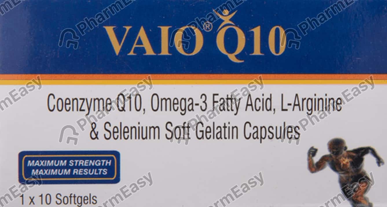 Buy Vaio Q 10 Strip Of 10 Capsules Online at Flat 15% OFF | PharmEasy
