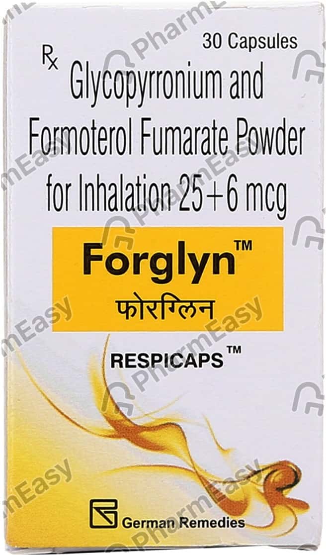 Forglyn Bottle Of 30 Respicaps: Uses, Side Effects, Price & Dosage ...