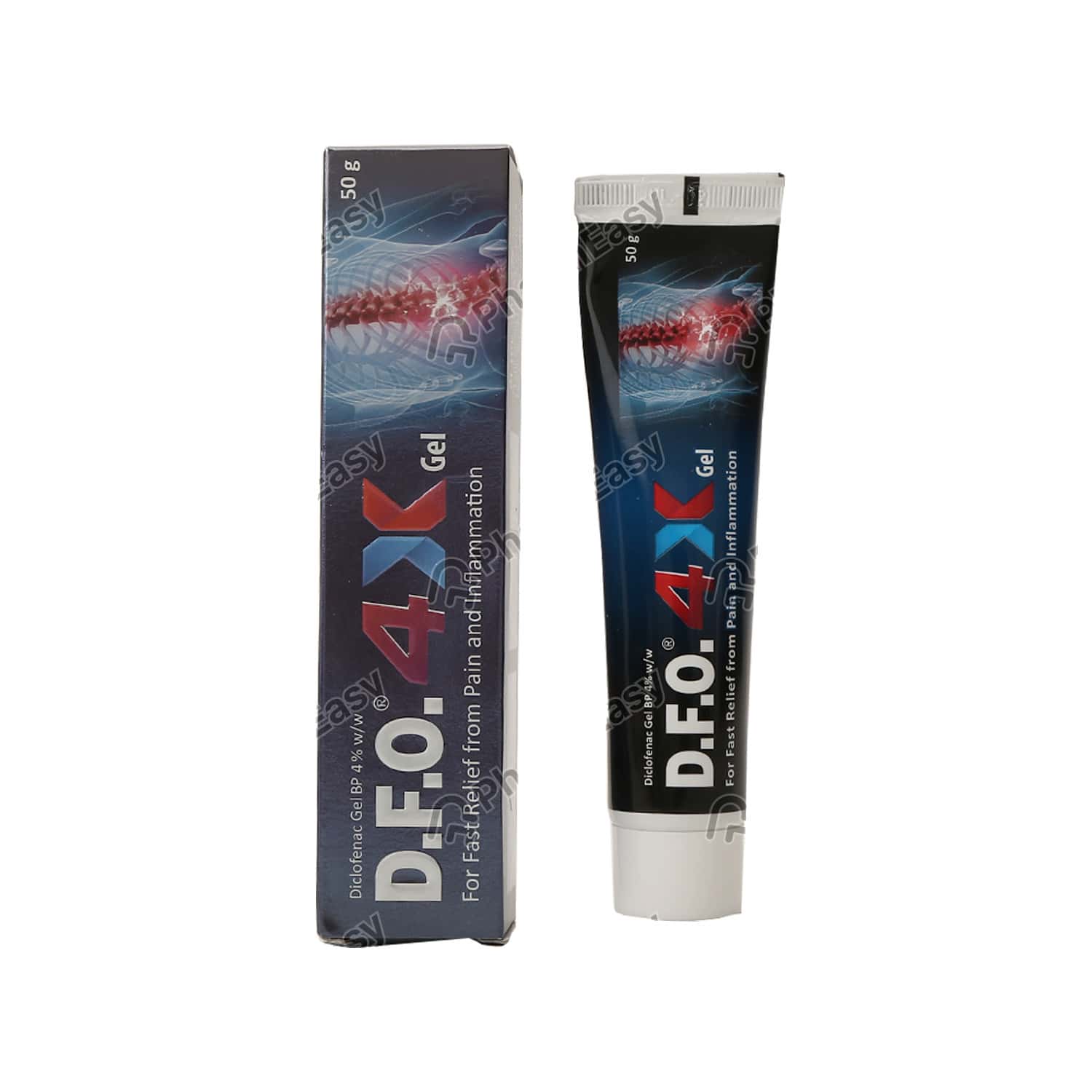 Buy Dfo 4x 50 MG Gel (50) Online at Flat 18% OFF* | PharmEasy