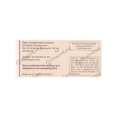 Abel 40 MG Tablet (10) - Uses, Side Effects, Dosage, Composition ...