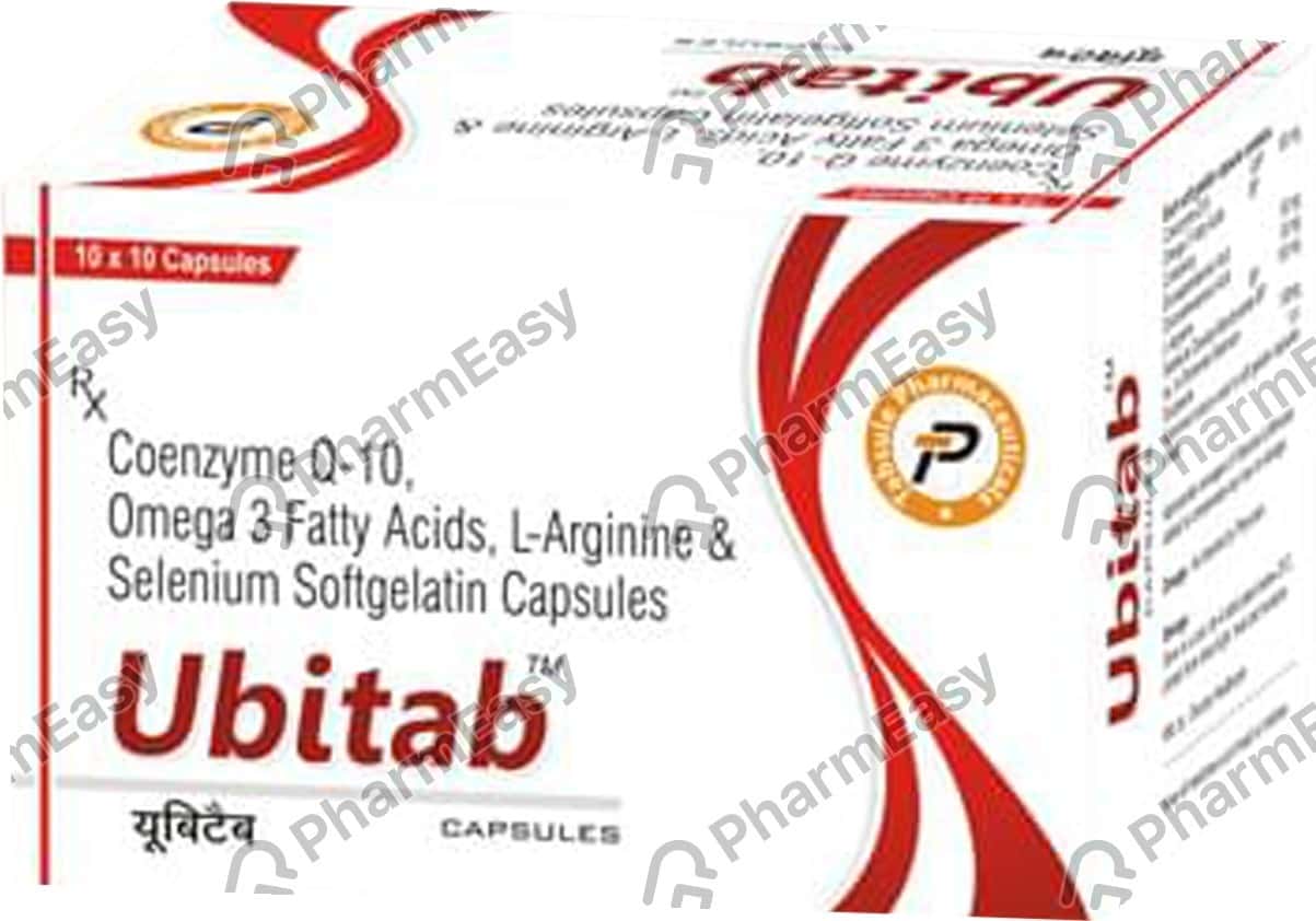 Buy Ubitab Capsule (10) Online & Save Up to 24% at PharmEasy