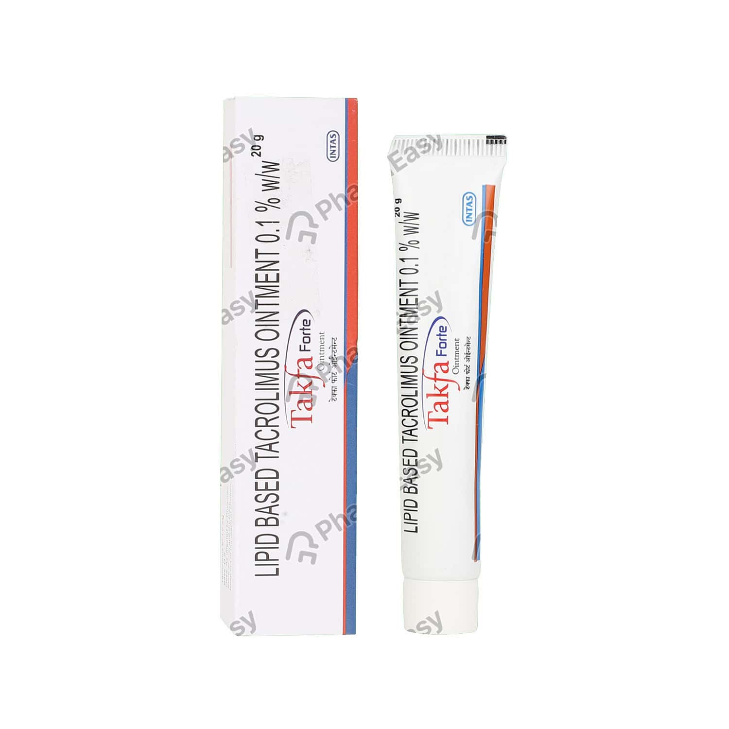 Takfa Forte 0.1 % Ointment (20) - Uses, Side Effects, Dosage ...