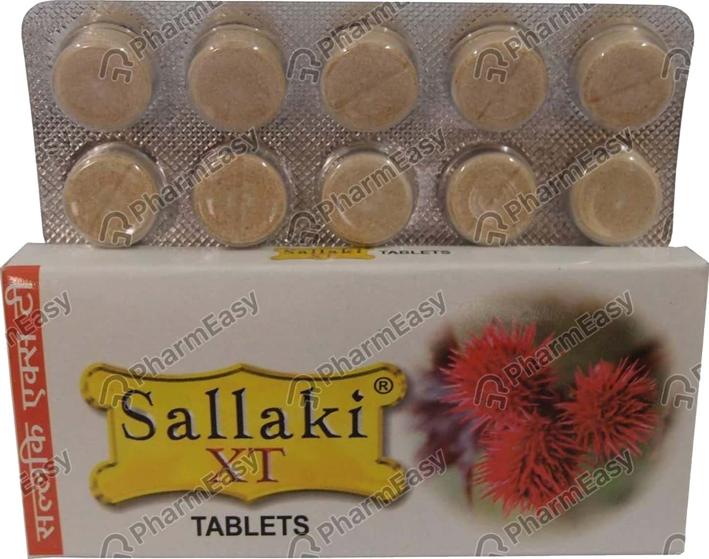 Buy SALLAKI XT STRIP OF 10 TABLETS Online & Get Upto 60% OFF at PharmEasy