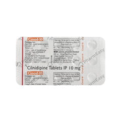 Cinod 10 MG Tablet (15): Uses, Side Effects, Price & Dosage | PharmEasy