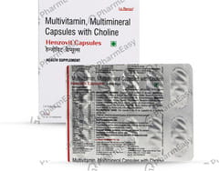 Henzovit Capsule: Uses, Side-effects, Price, Dosage & More Info - PharmEasy