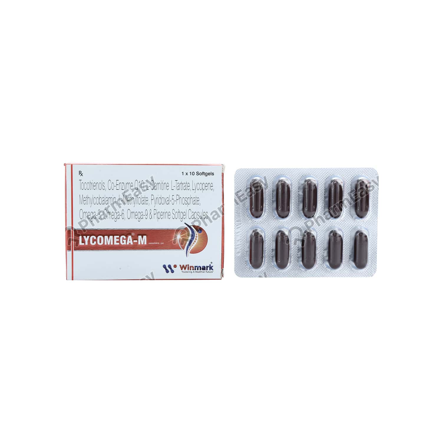 Buy Lycomega M Strip Of 10 Capsules Online at Flat 18% OFF* | PharmEasy