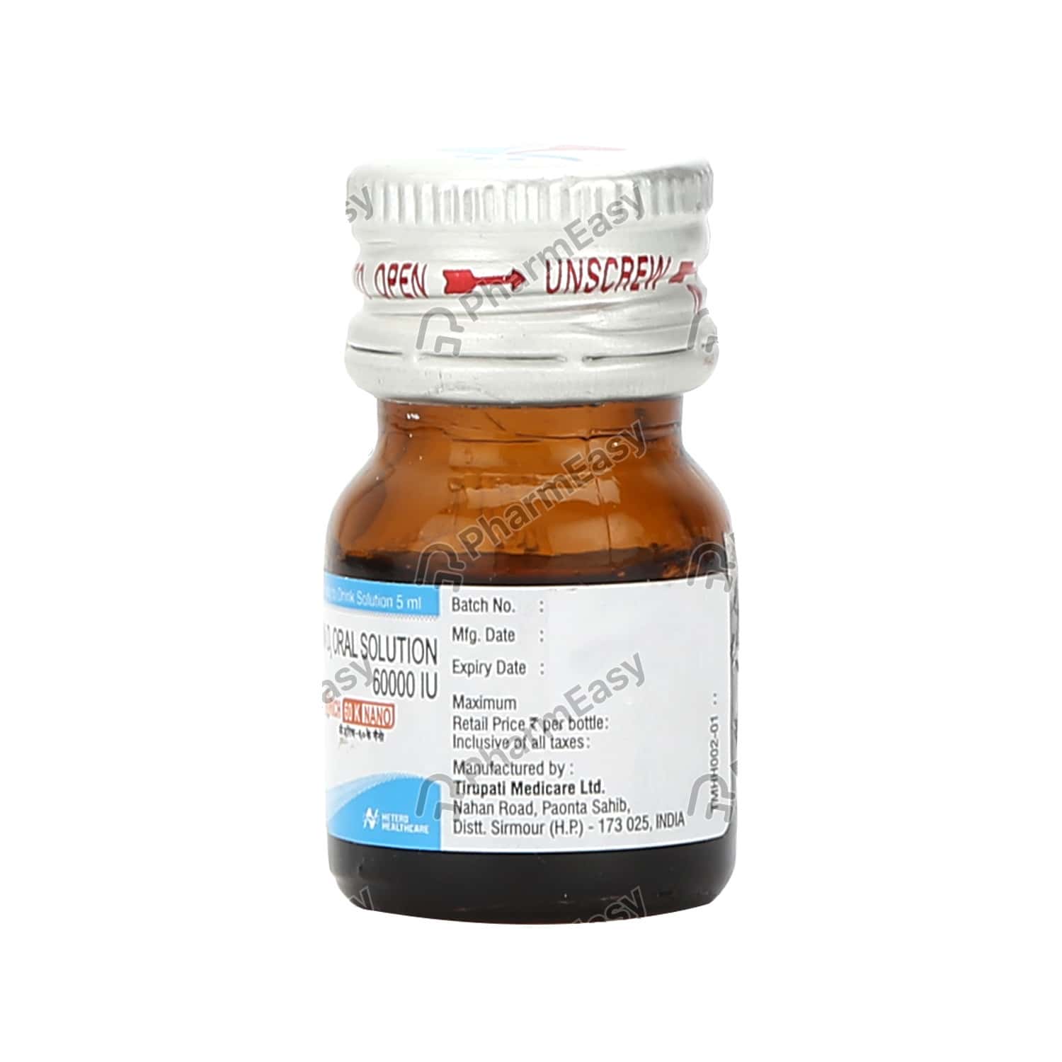 D3 Rich Nano 60000 IU Oral Liquid (5) - Uses, Side Effects, Dosage ...
