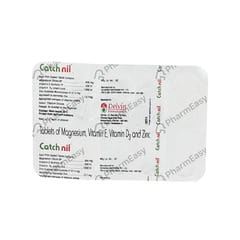 Buy Catchnil Strip Of 10 Tablets Online & Save Up to 24% at PharmEasy