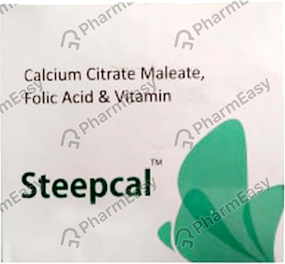 Steepcal Strip Of 15 Tablets: Uses, Side Effects, Price & Dosage ...