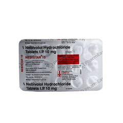 Buy Nebistar 10 MG Tablet (15) Online at Flat 18% OFF* | PharmEasy