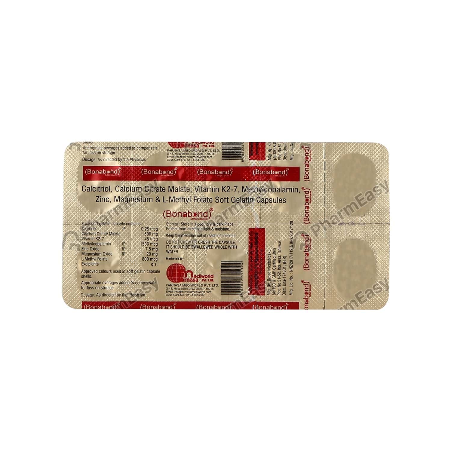 Buy Bonabona Capsule (10) Online at Flat 18% OFF* | PharmEasy