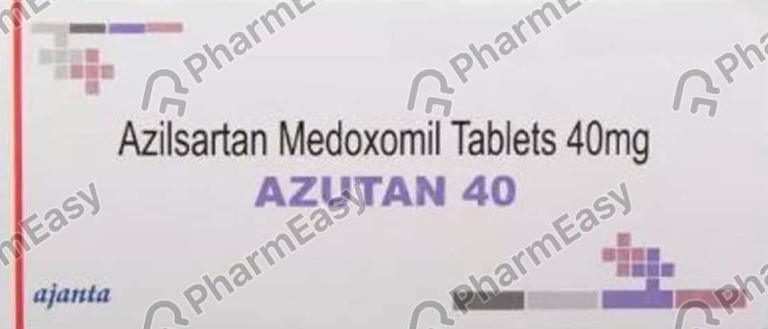 Azutan 40 MG Tablet (10): Uses, Side Effects, Price & Dosage | PharmEasy