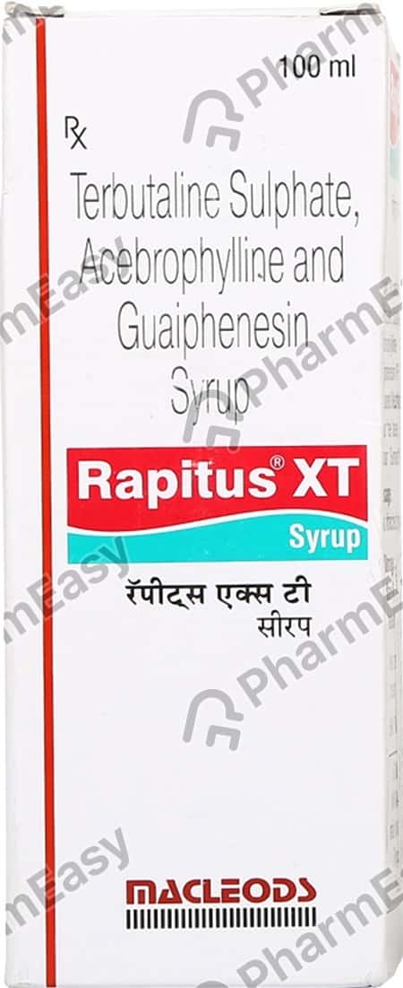 Rapitus Xt Bottle Of 100ml Syrup: Uses, Side Effects, Price & Dosage ...