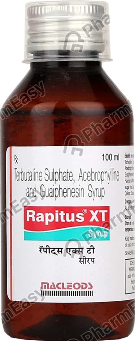 Rapitus Xt Syrup 100ml: Uses, Side Effects, Price & Dosage | PharmEasy