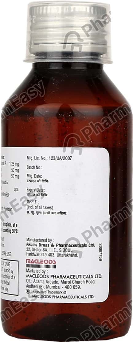 Rapitus Xt Syrup 100ml: Uses, Side Effects, Price & Dosage | PharmEasy