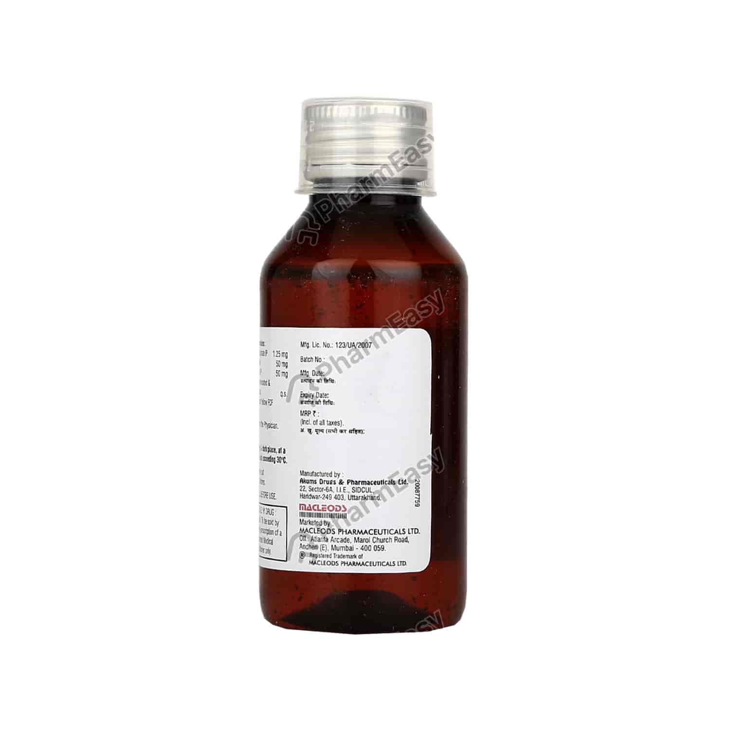 Buy Rapitus Xt Syrup 100ml Online at flat 15% off | PharmEasy