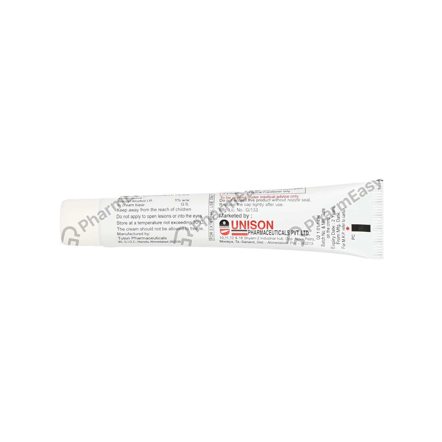 Buy Terbison 1 % Cream (30) Online at Flat 18% OFF* | PharmEasy