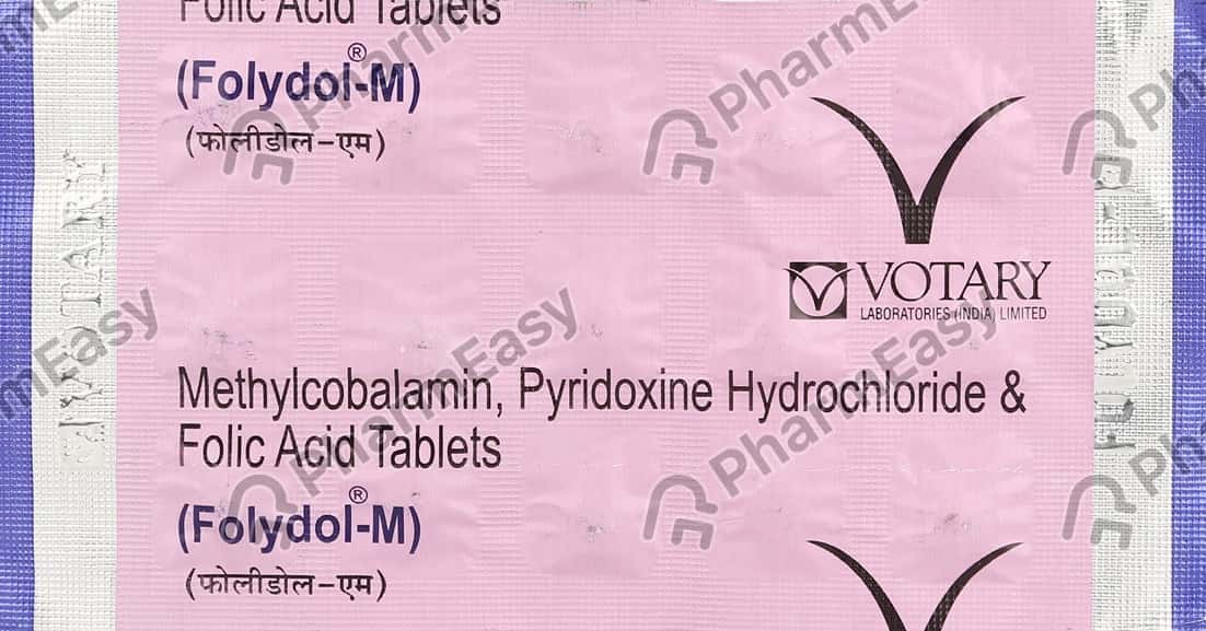 Folydol-M Strip Of 15 Tablets: Uses, Side Effects, Price & Dosage ...