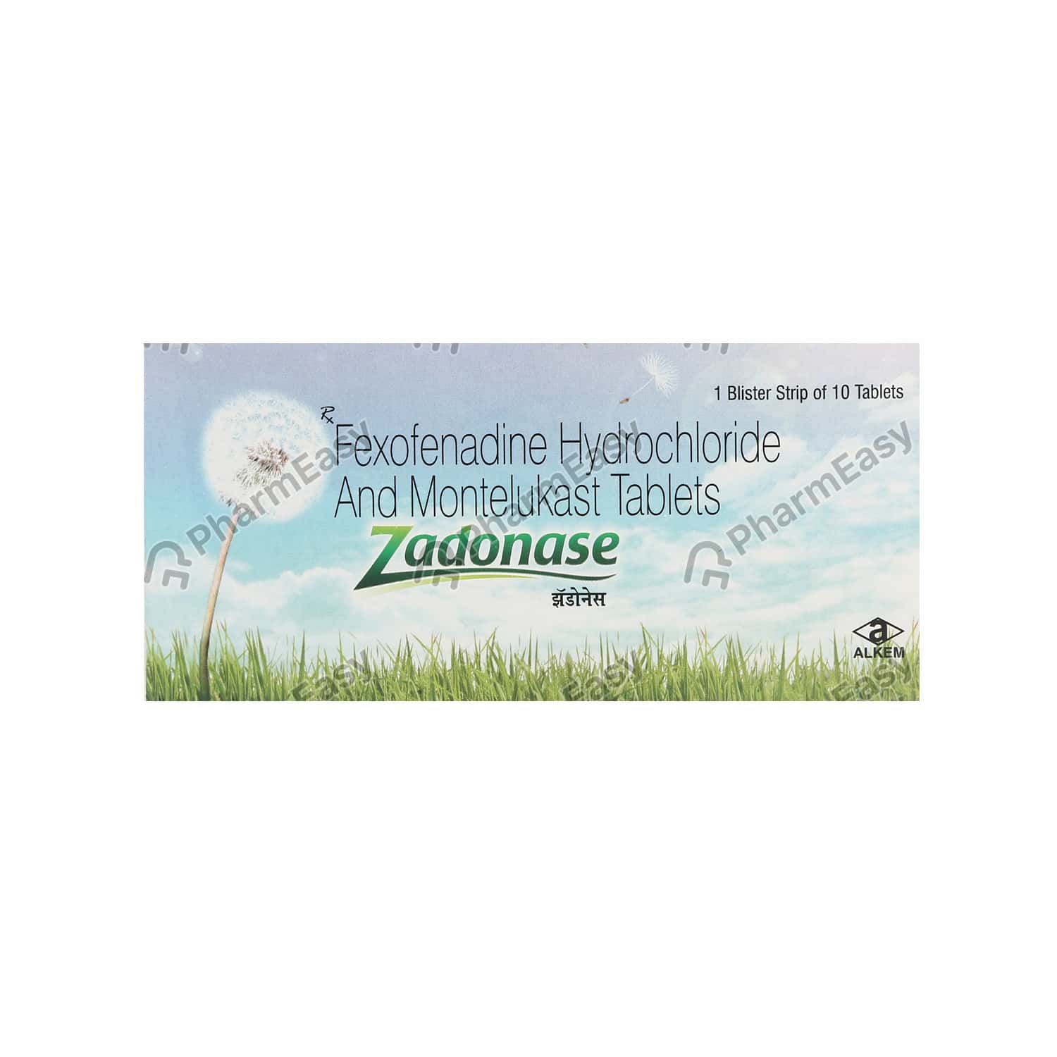 Zadonase Strip Of 10 Tablets - Uses, Side Effects, Dosage, Composition ...