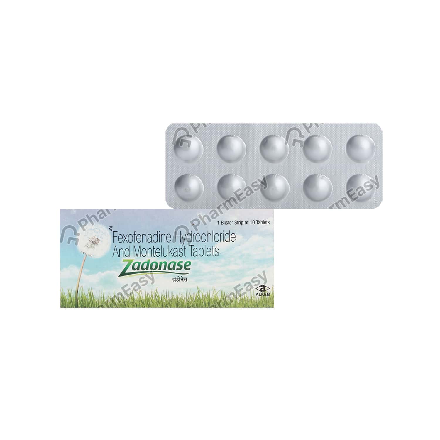 Zadonase Strip Of 10 Tablets - Uses, Side Effects, Dosage, Composition ...