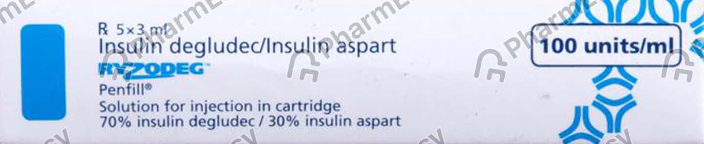 Ryzodeg Penfill 100iu Cartridge Of 3ml Solution For Injection: Uses ...