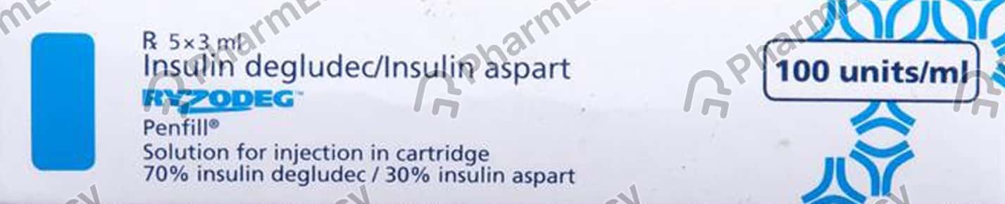 Ryzodeg Penfill 100iu Cartridge Of 3ml Solution For Injection: Uses ...