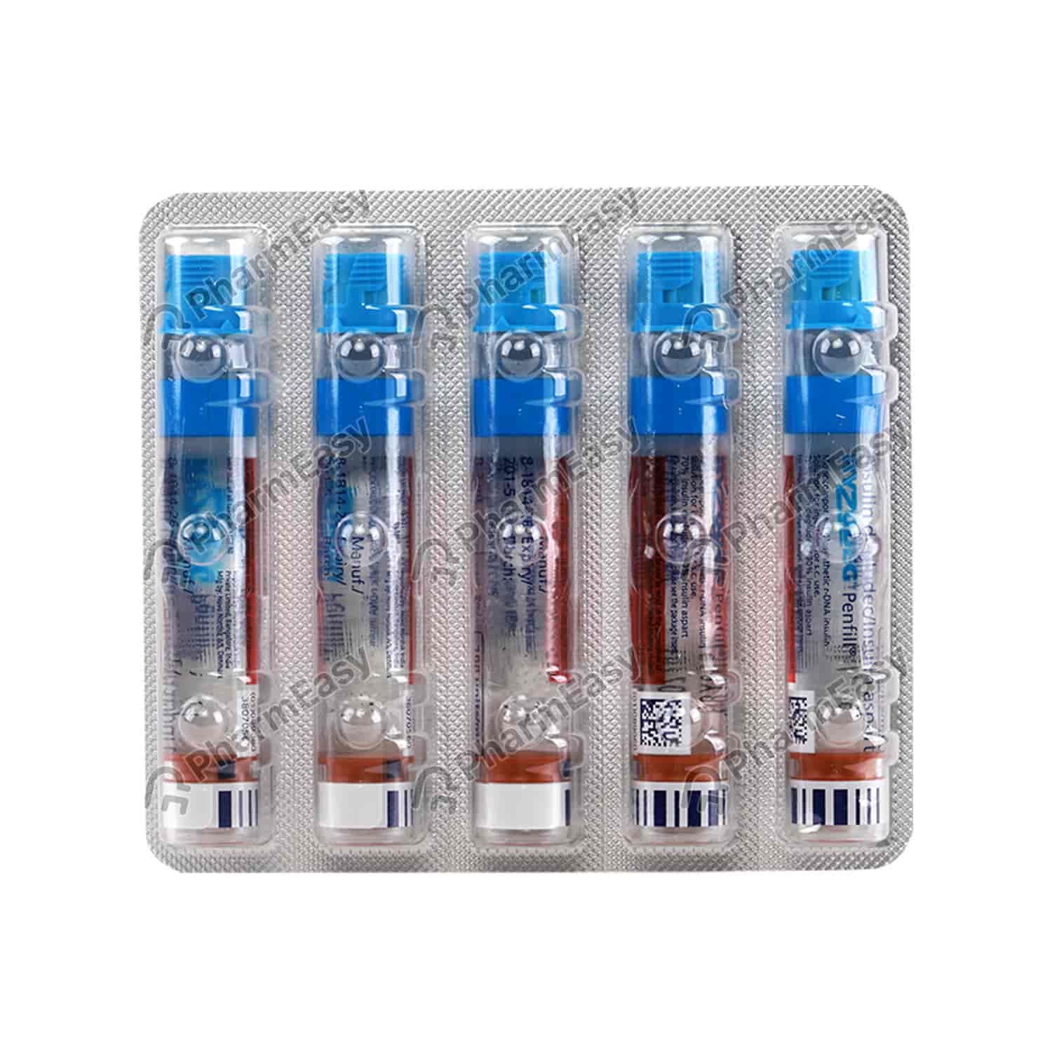 Ryzodeg Penfill 100iu Injection 3ml - Uses, Side Effects, Dosage ...