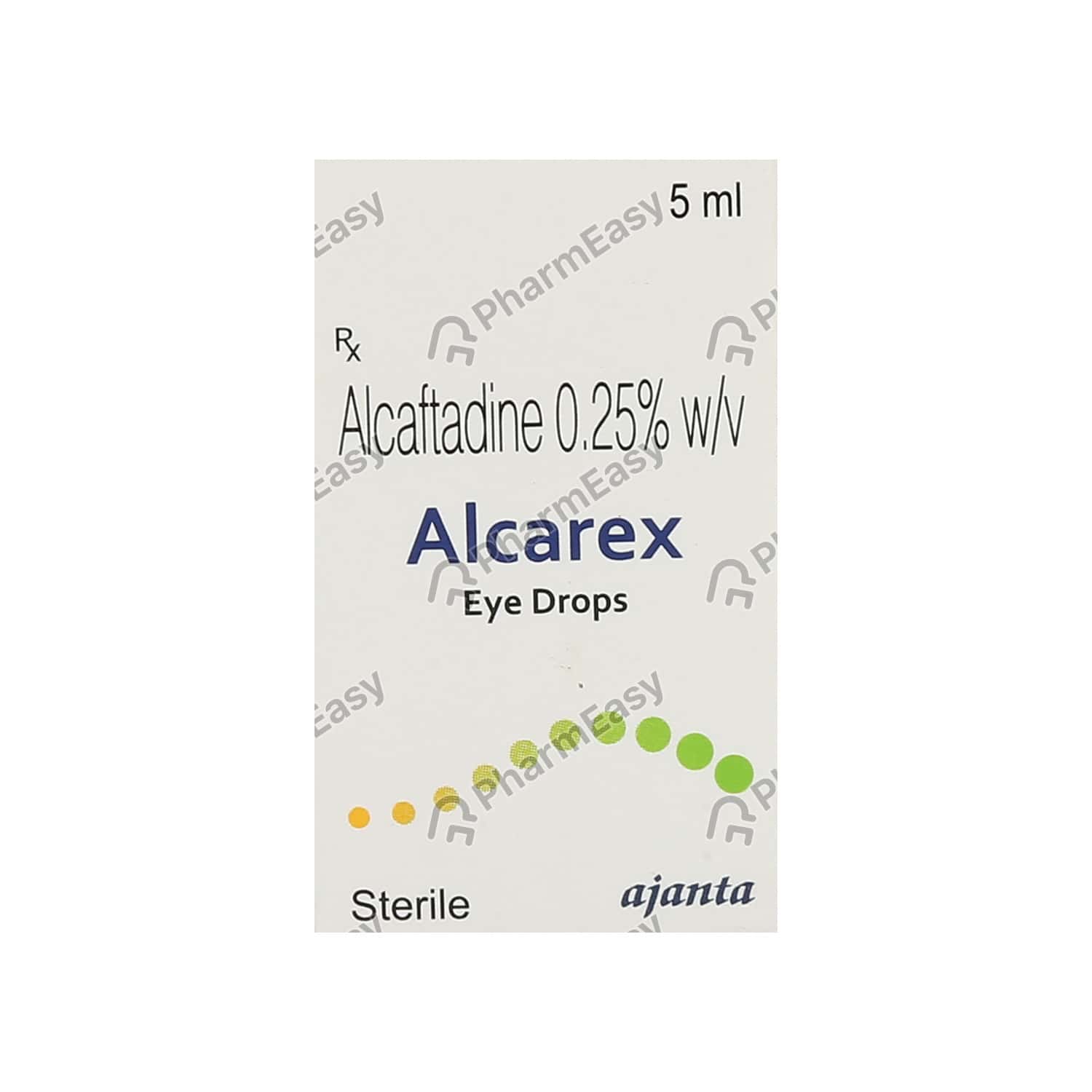 Buy Alcarex 0.25 % Eye Drop (5) Online at Flat 18% OFF* | PharmEasy