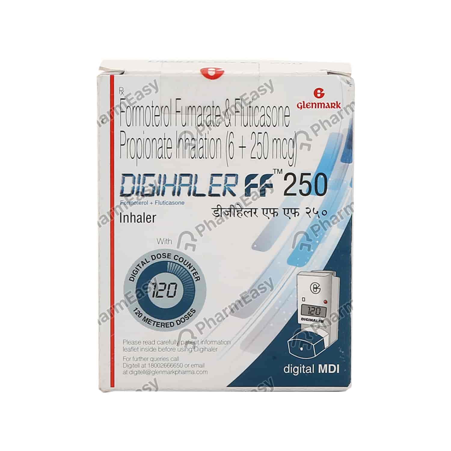 Buy Digihaler Ff 250mcg Inhaler 120md Online at Flat 18% OFF* | PharmEasy