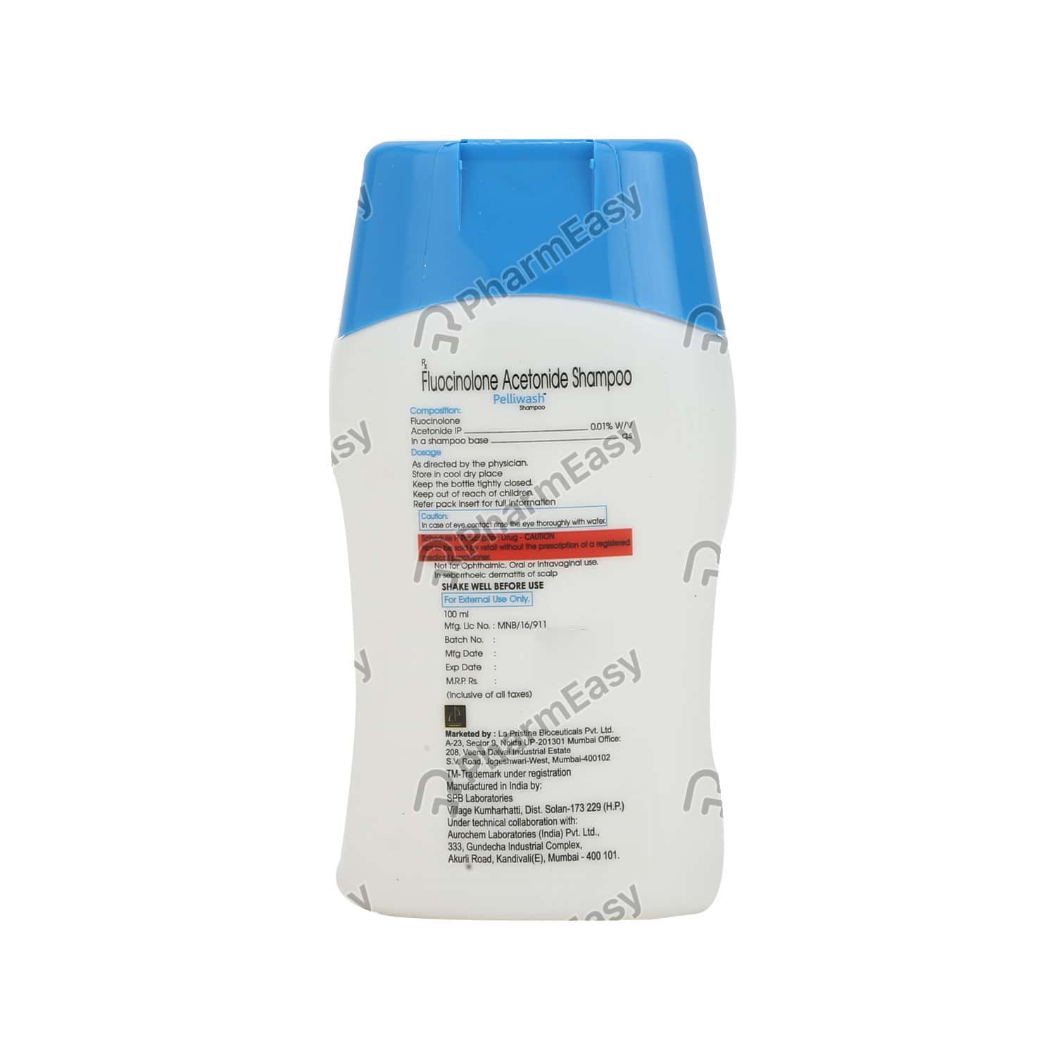 Buy Pelliwash 0.01 % Shampoo (100) Online at Flat 18% OFF* | PharmEasy
