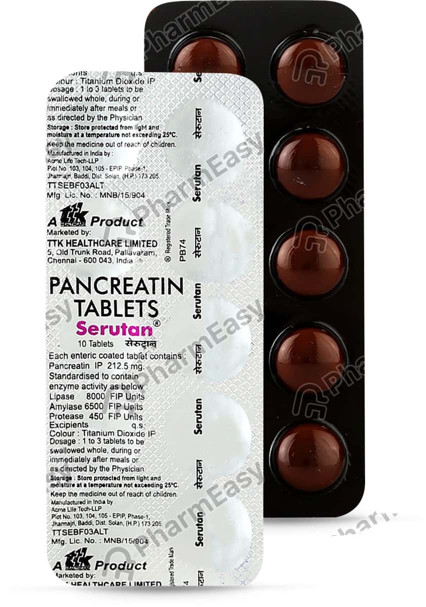 Serutan 212.5 MG Tablet (10): Uses, Side Effects, Price & Dosage ...