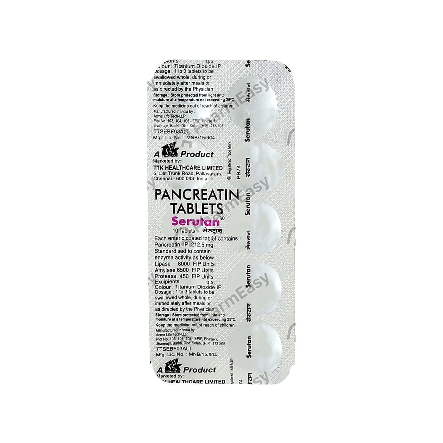 Buy Serutan Strip Of 10 Tablets Online at Flat 18% OFF* | PharmEasy