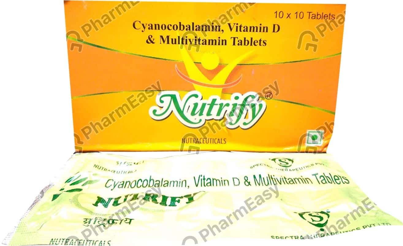 Nutrify Tablet (10): Uses, Side Effects, Price & Dosage | PharmEasy