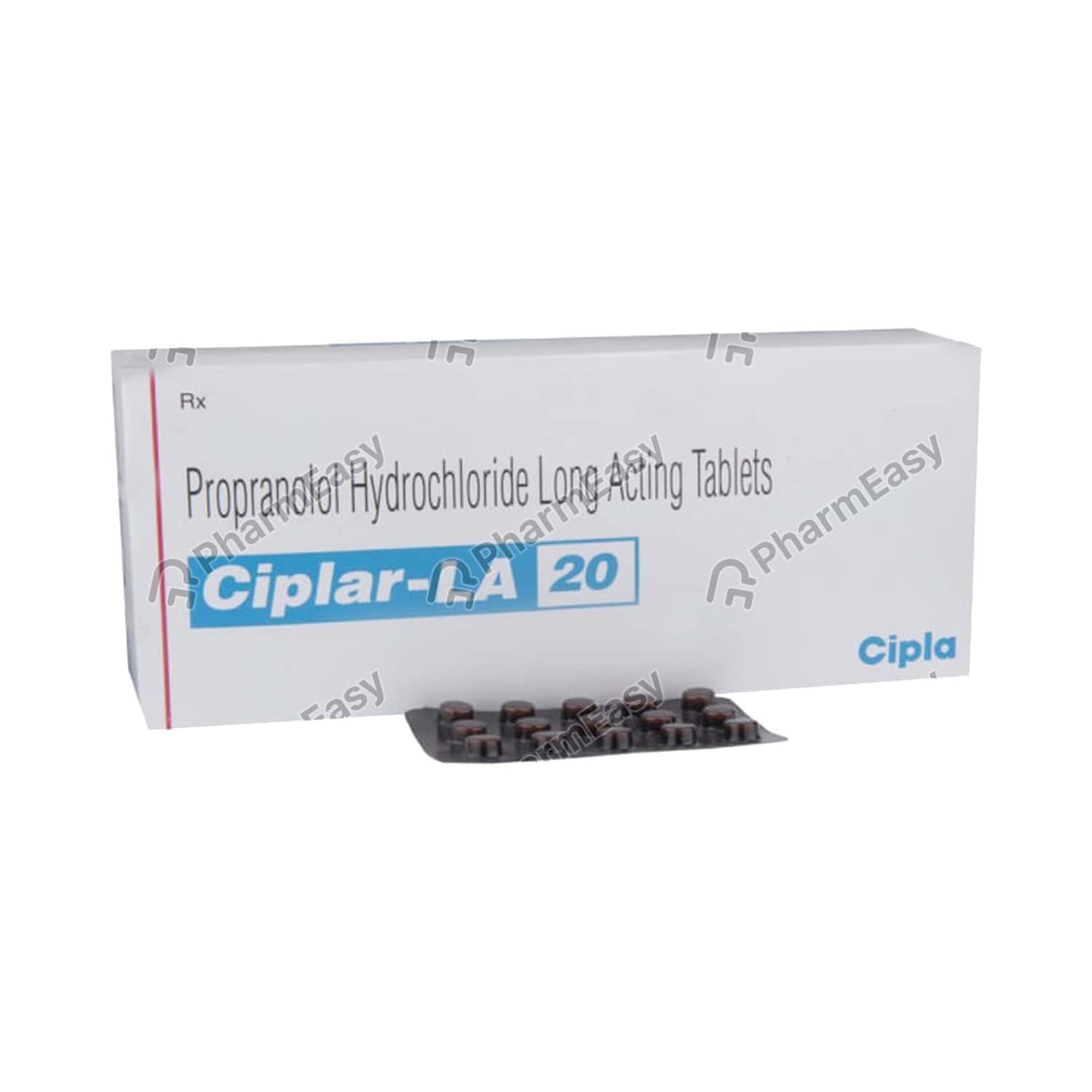 Buy Ciplar La 20 MG Tablet (10) Online at Flat 18% OFF* | PharmEasy