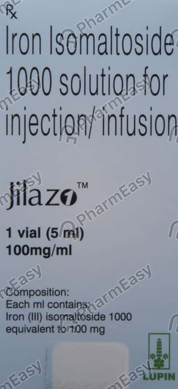 Jilazo 100 MG Solution For Injection/Infusion (5): Uses, Side Effects ...