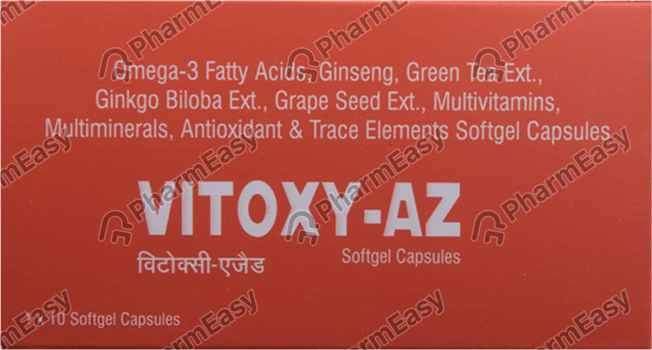 Buy Vitoxy Az Capsule (10) Online & Save Up to 24% at PharmEasy
