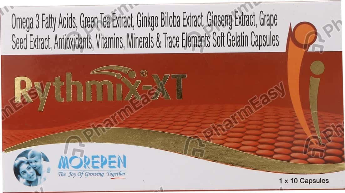 Buy Rythmix Xt Capsule (10) Online at Flat 15% OFF | PharmEasy