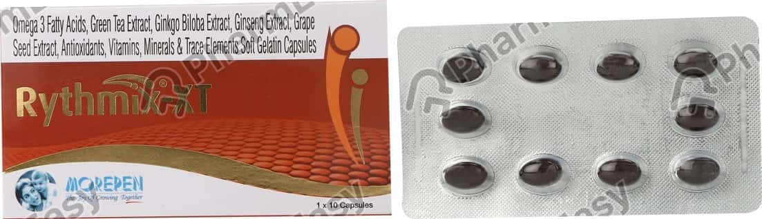 Buy Rythmix Xt Capsule (10) Online at Flat 15% OFF | PharmEasy
