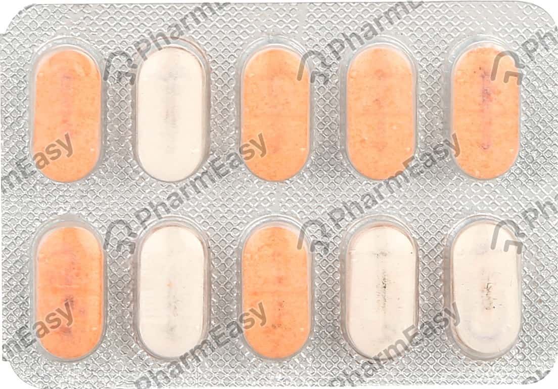 Glucofix M2 Strip Of 10 Tablets: Uses, Side Effects, Price & Dosage ...